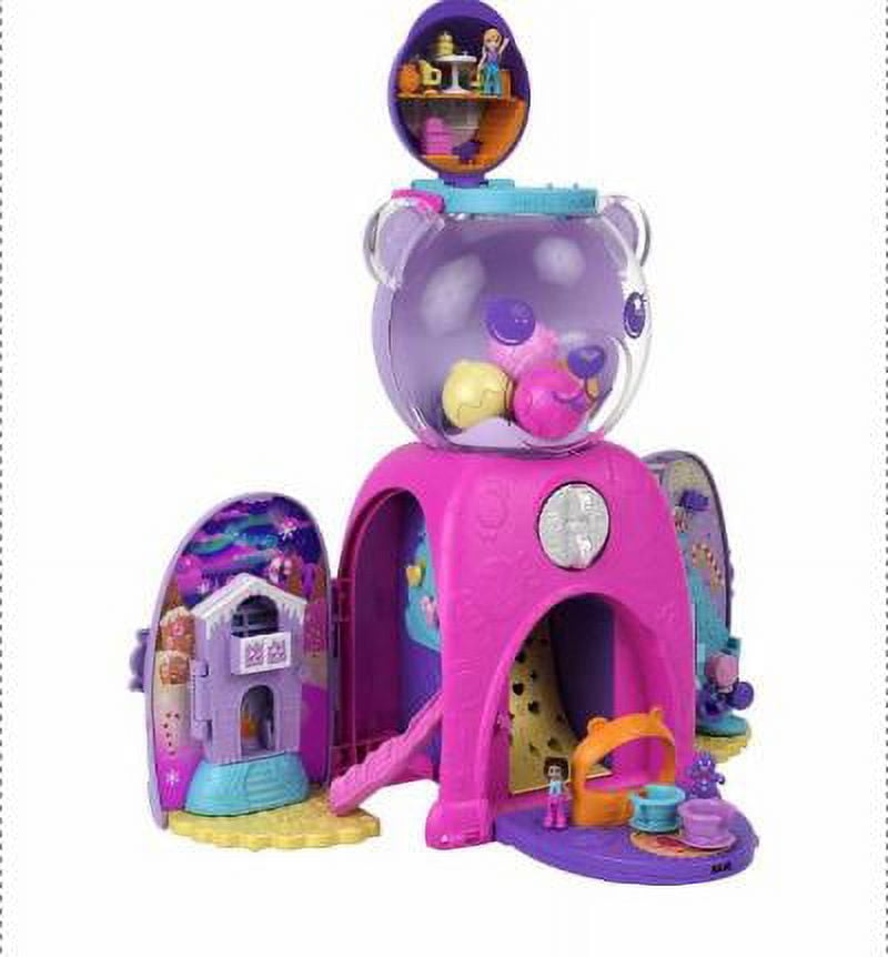 Polly Pocket Gumball Bear Playset HHM30 - Walmart.com