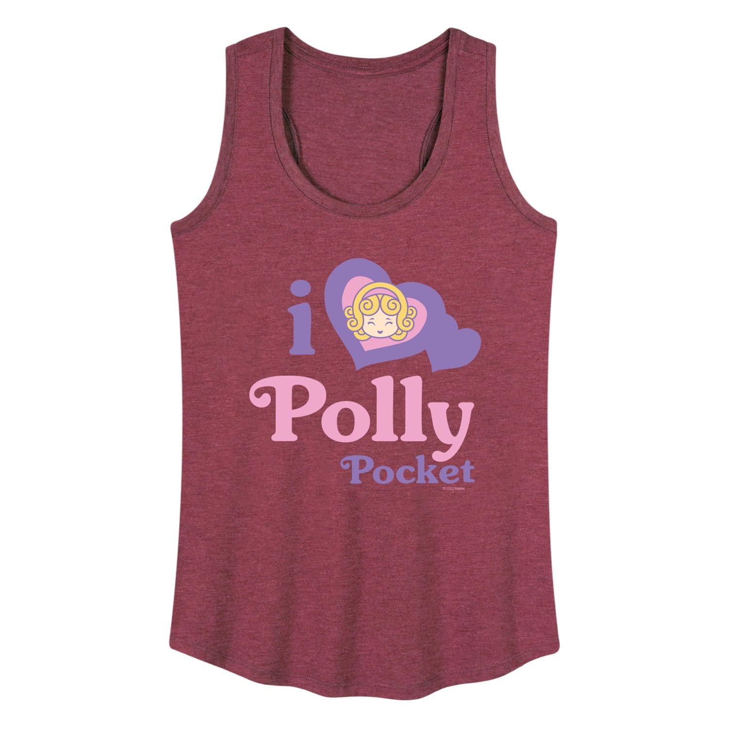 Polly Pocket - I Love Polly Pocket - Women's Racerback Tank Top ...