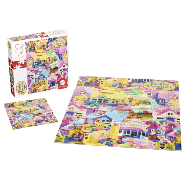 Polly Pocket Jigsaw Puzzle with 500 Pieces & Mini-Poster of Polly ...