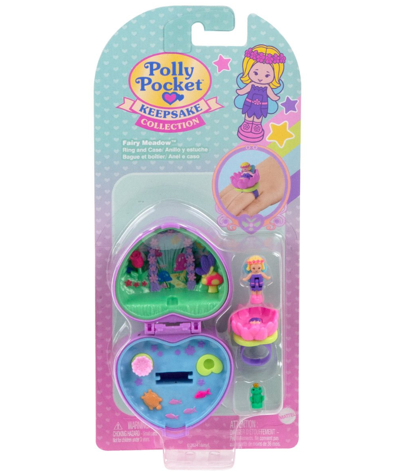 Polly Pocket Keepsake Collection Fairy Meadow - Walmart.com
