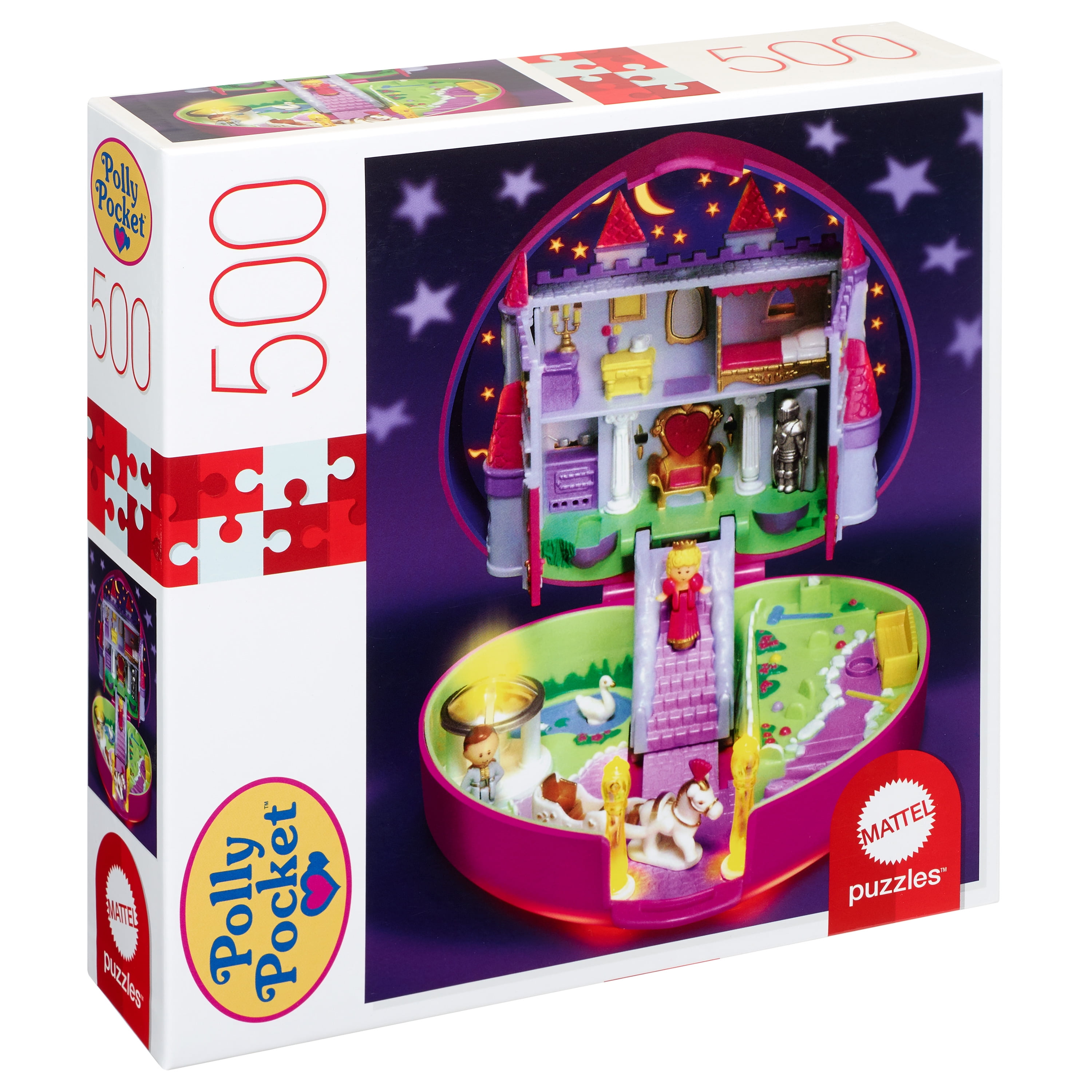 Polly Pocket Mattel Jigsaw Puzzle with 500 Pieces & Mini-Poster for ...