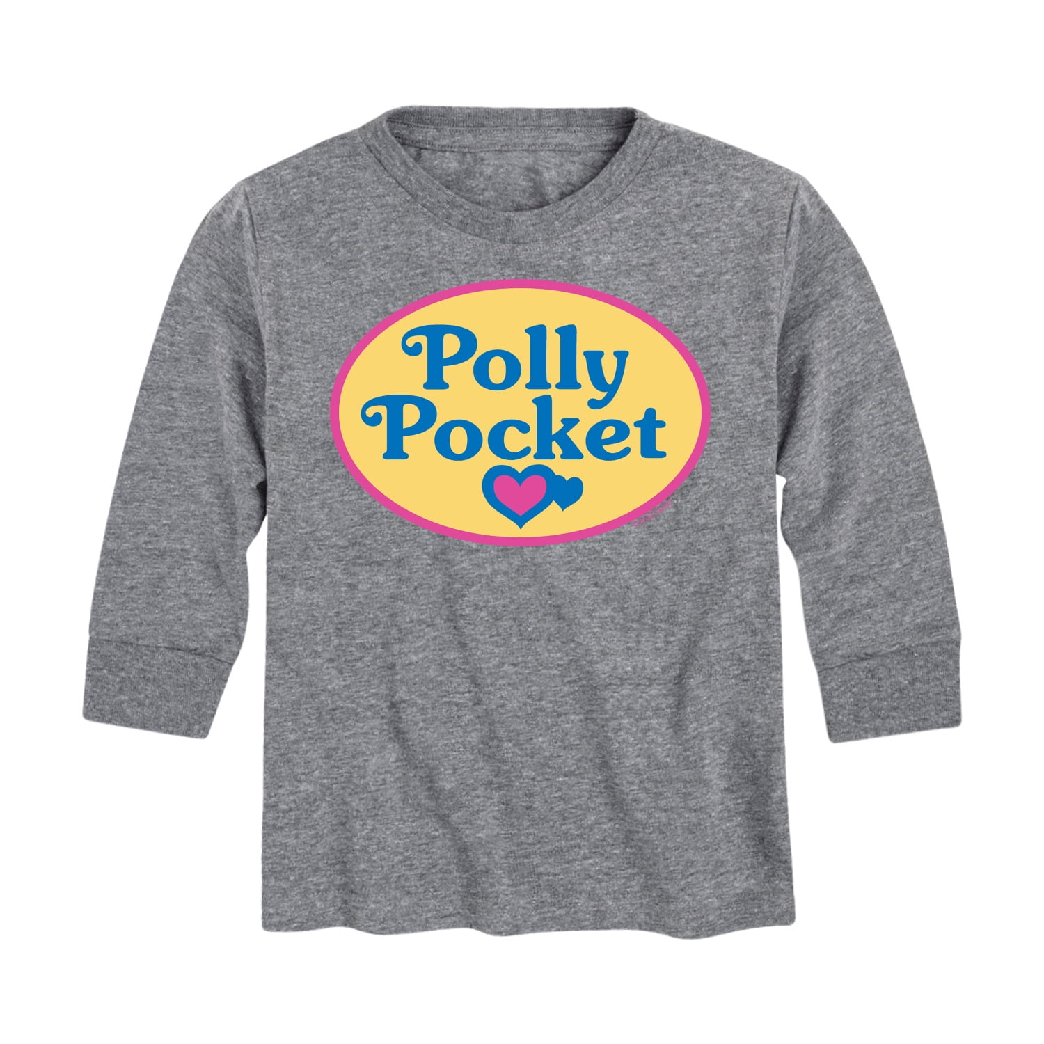 Polly Pocket - Polly Pocket Color Logo - Toddler And Youth Long Sleeve ...