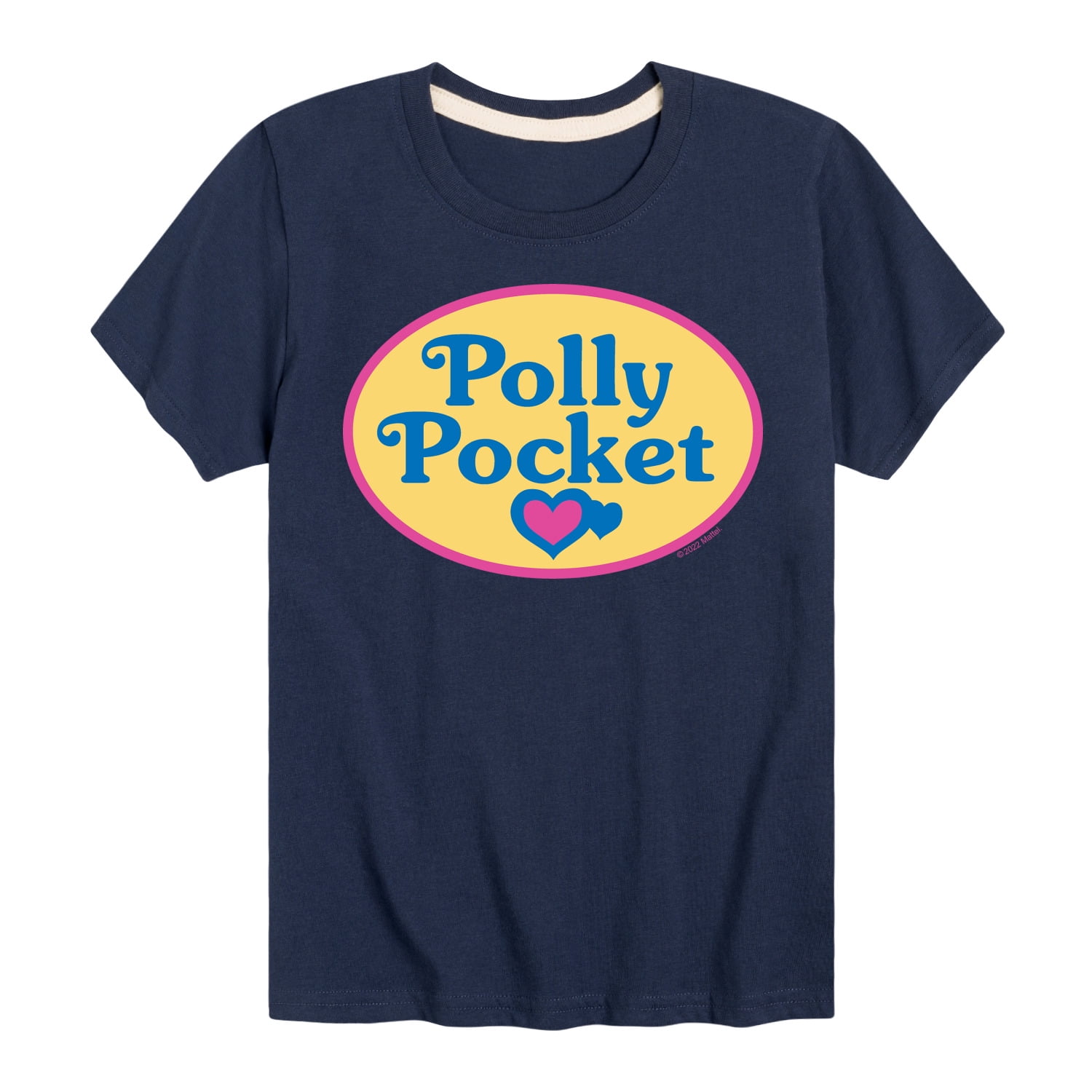 Polly Pocket - Polly Pocket Color Logo - Toddler And Youth Short Sleeve ...