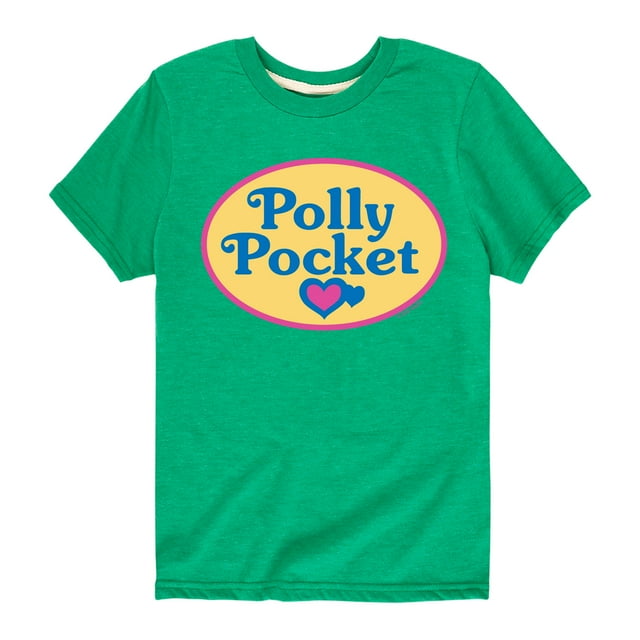 Polly Pocket - Polly Pocket Color Logo - Toddler And Youth Short Sleeve ...
