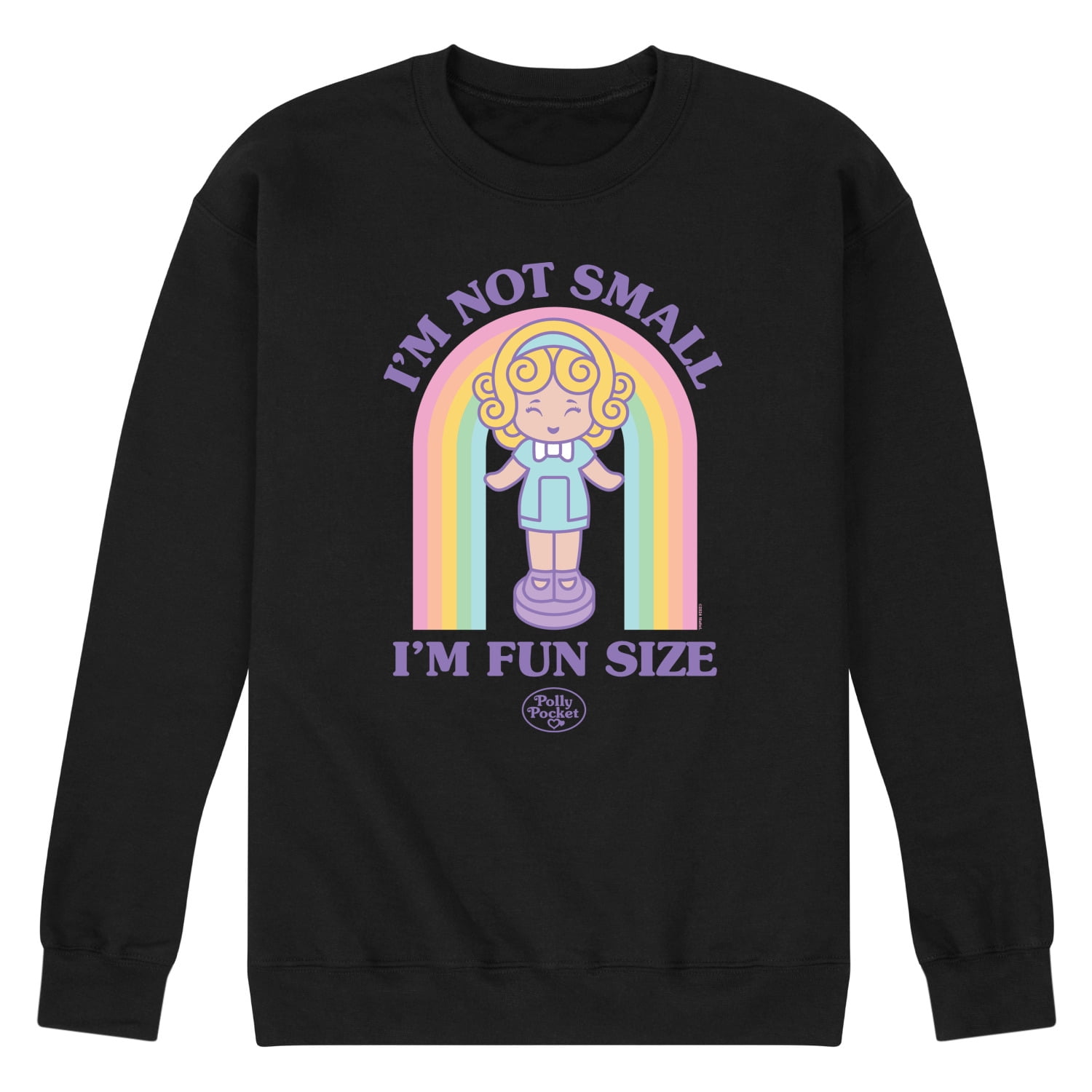 Polly Pocket - Polly Pocket Fun Size - Men's Crew Fleece Sweatshirt ...