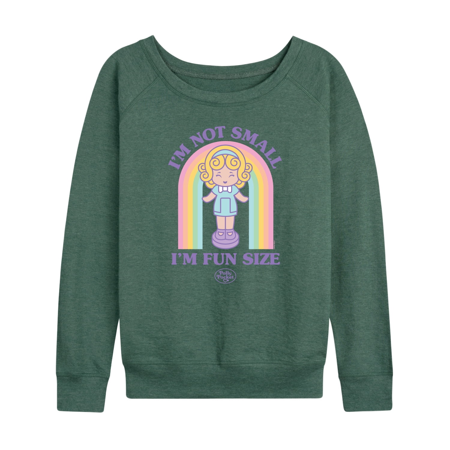 Polly Pocket - Polly Pocket Fun Size - Women's French Terry Long Sleeve ...
