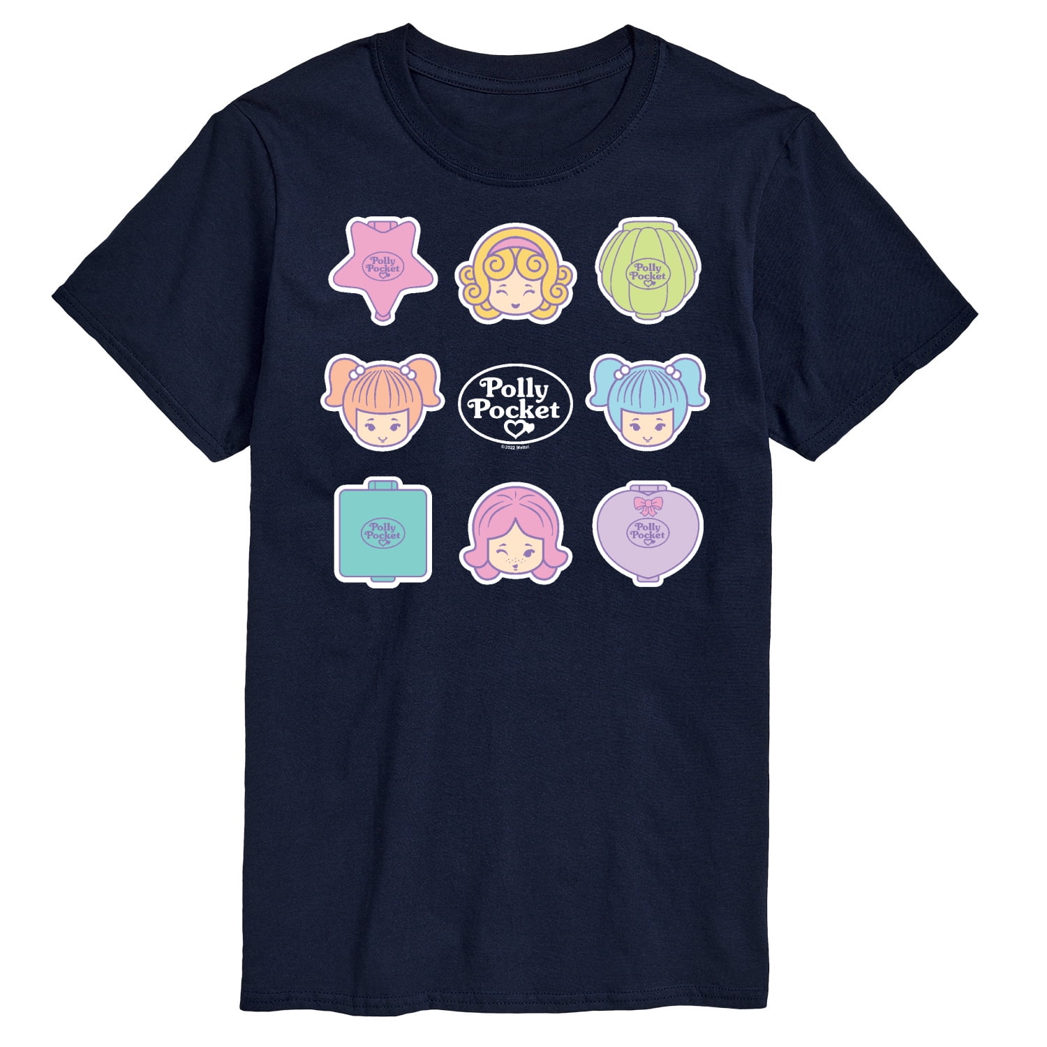 Polly Pocket - Polly Pocket Grid - Men's Short Sleeve Graphic T-Shirt ...