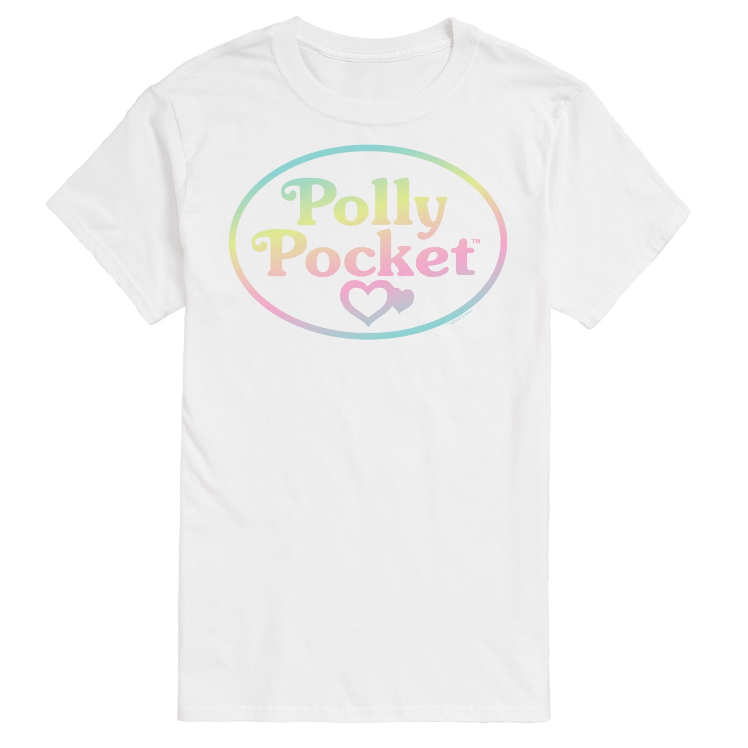 Polly Pocket - Polly Pocket Ombre Logo - Men's Short Sleeve Graphic T ...