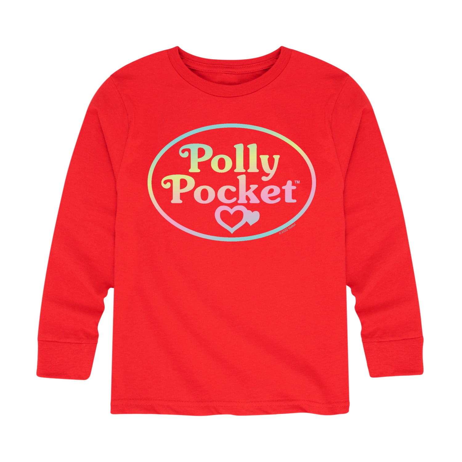 Polly Pocket - Polly Pocket Ombre Logo - Toddler And Youth Long Sleeve ...