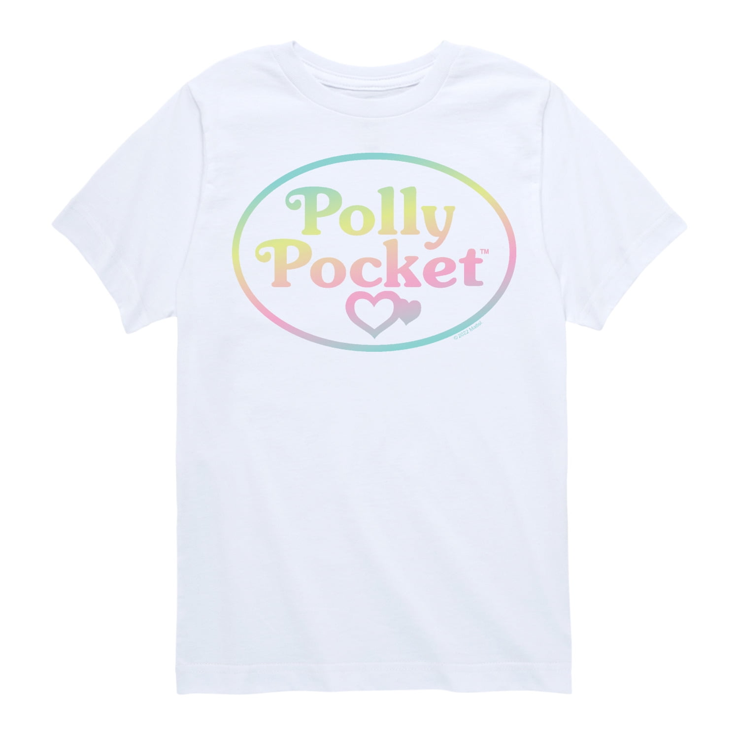 Polly Pocket - Polly Pocket Ombre Logo - Toddler And Youth Short Sleeve ...