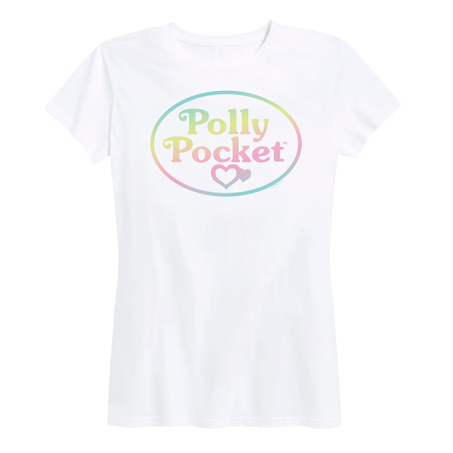 Polly Pocket - Polly Pocket Ombre Logo - Women's Short Sleeve Graphic T ...