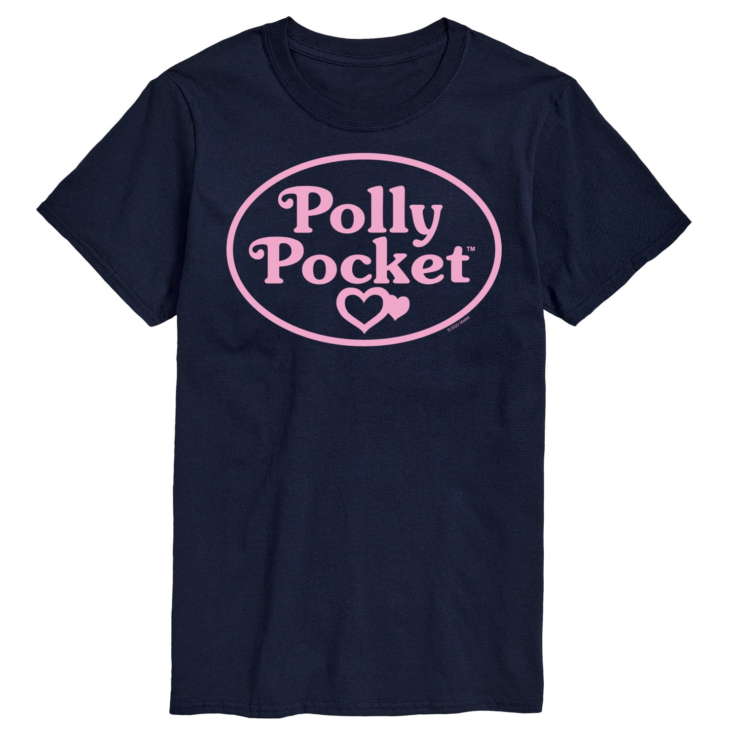 Polly Pocket - Polly Pocket Pink Logo - Men's Short Sleeve Graphic T ...
