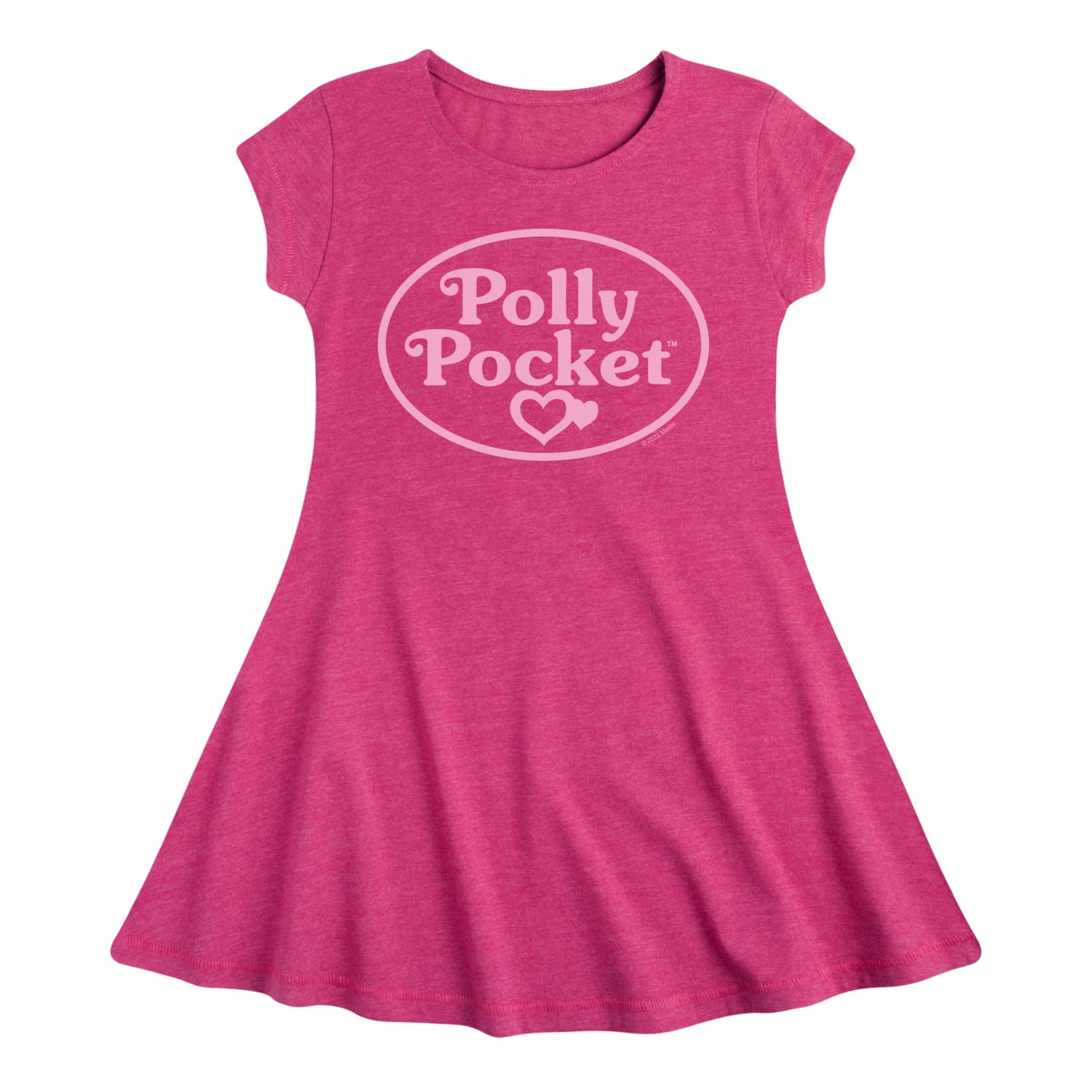Polly Pocket - Polly Pocket Pink Logo - Toddler And Youth Girls Fit And ...
