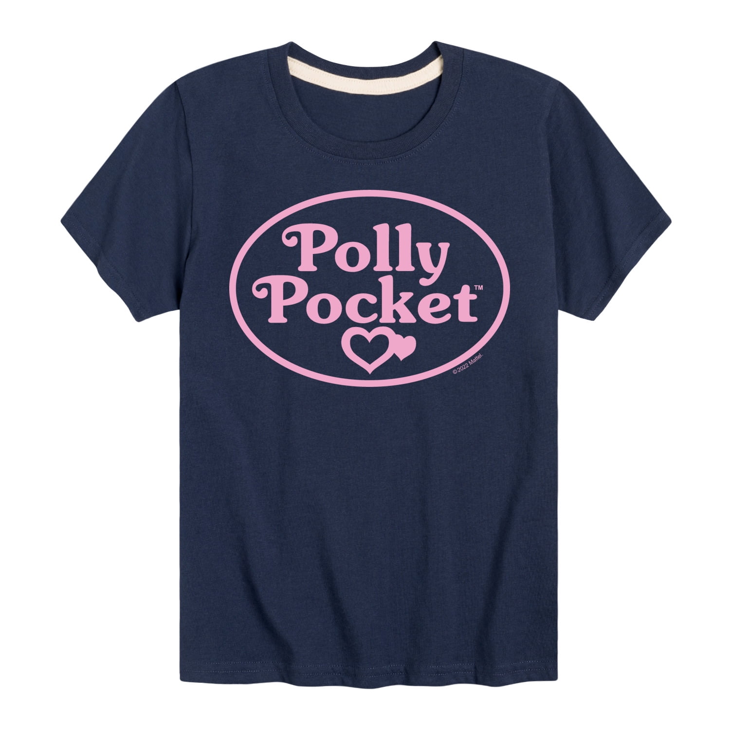 Polly Pocket - Polly Pocket Pink Logo - Toddler And Youth Short Sleeve ...