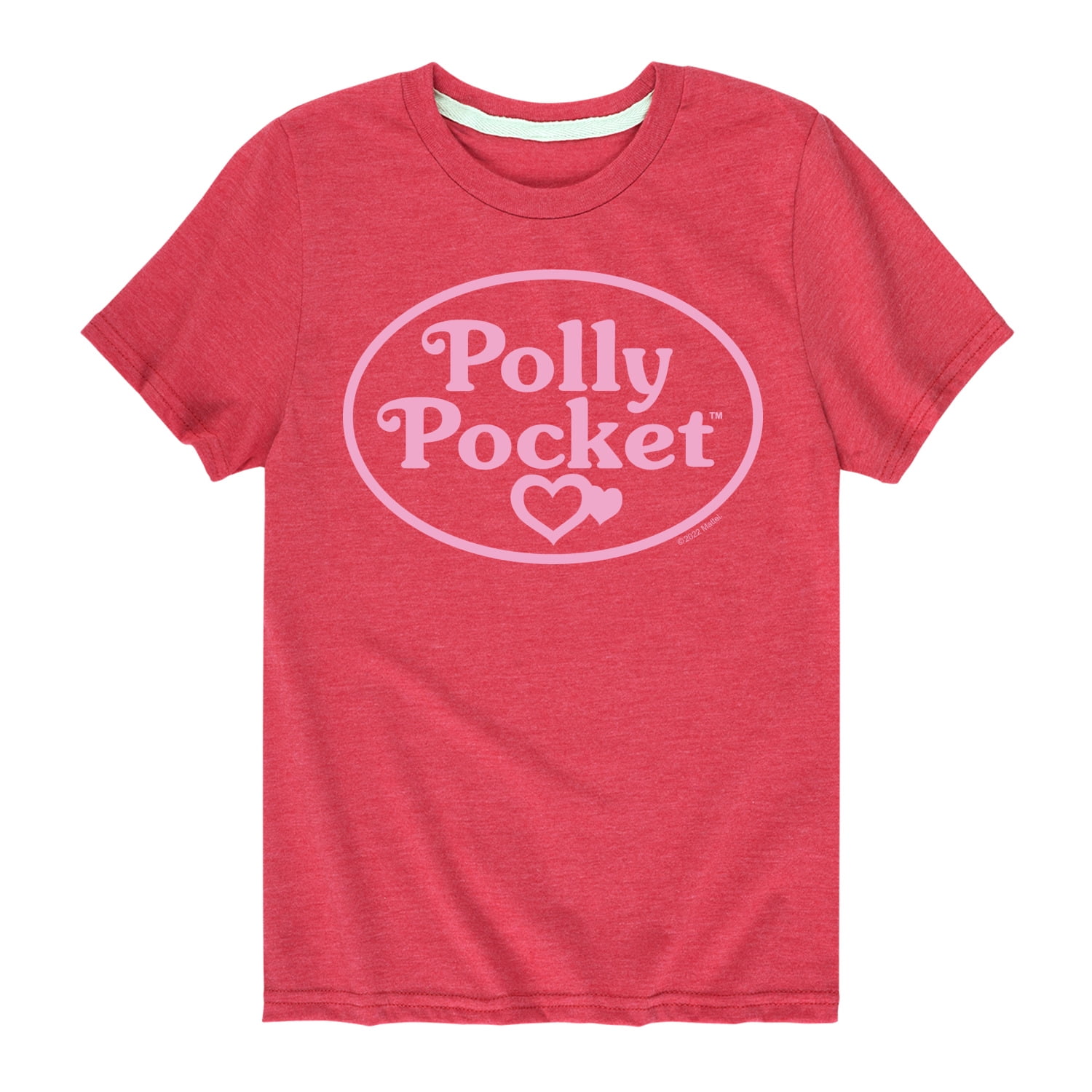 Polly Pocket - Polly Pocket Pink Logo - Toddler And Youth Short Sleeve ...