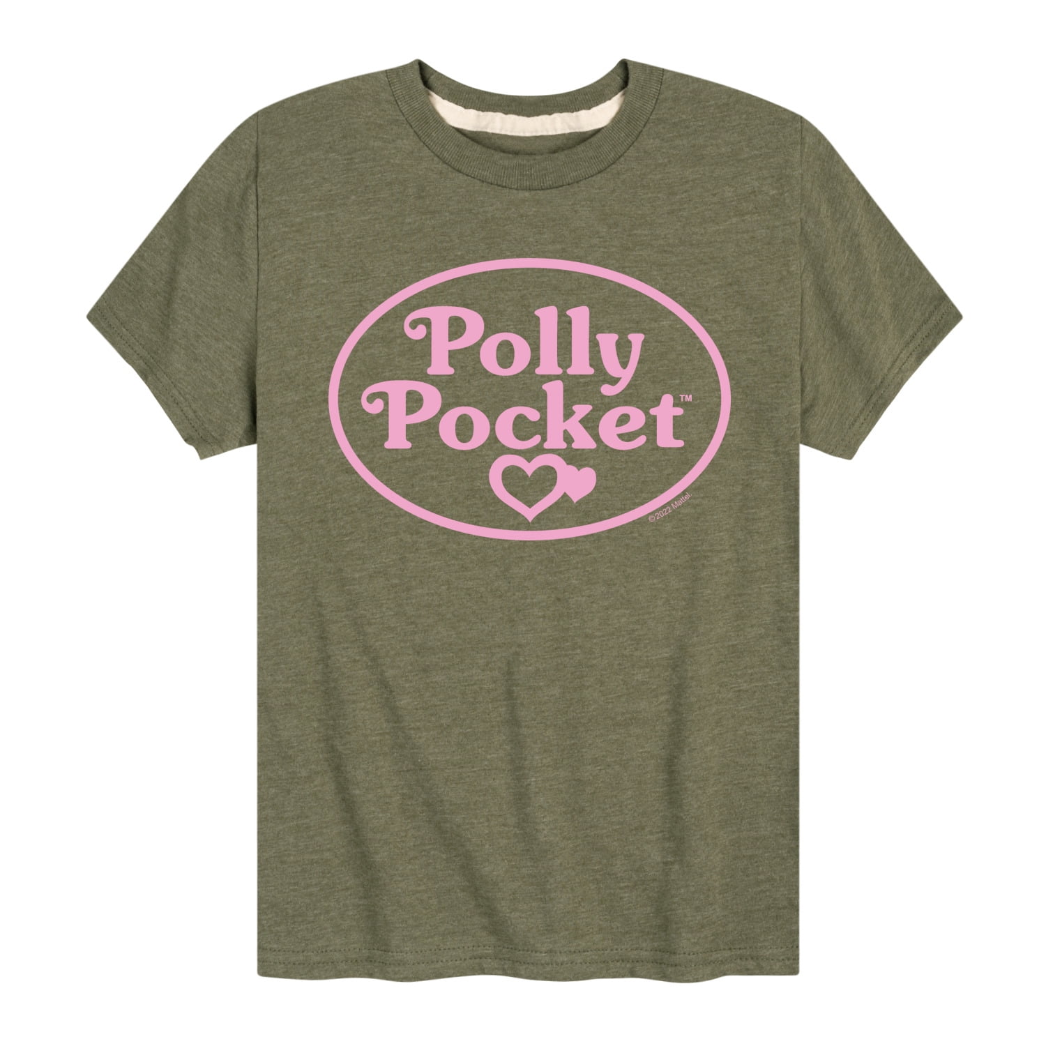 Polly Pocket - Polly Pocket Pink Logo - Toddler And Youth Short Sleeve ...
