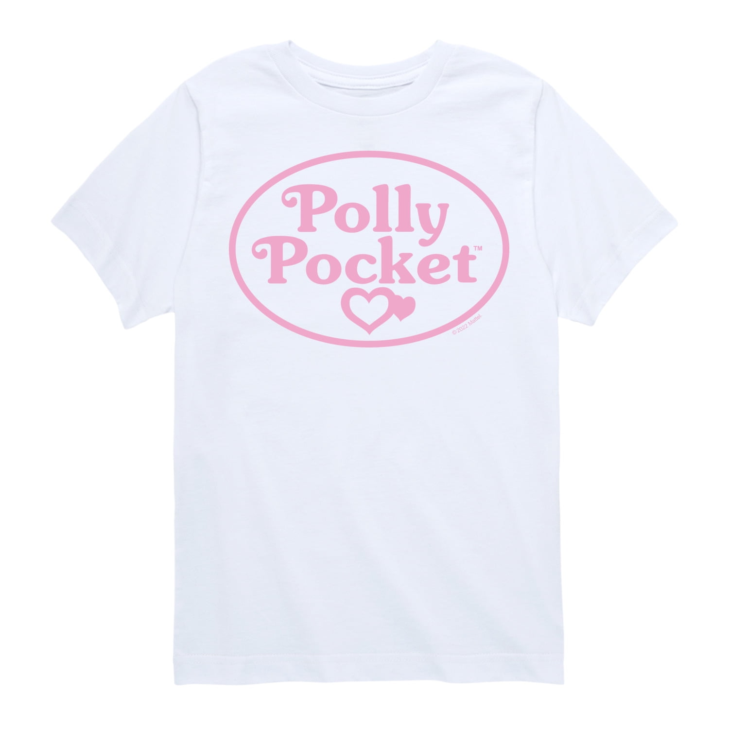 Polly Pocket - Polly Pocket Pink Logo - Toddler And Youth Short Sleeve ...