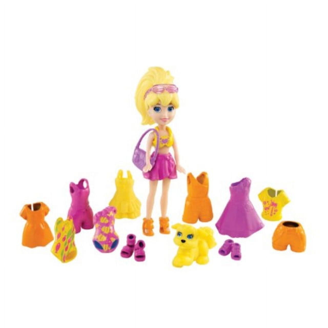 Polly Pocket Sunshine Beach Doll Bag Set - Walmart.com