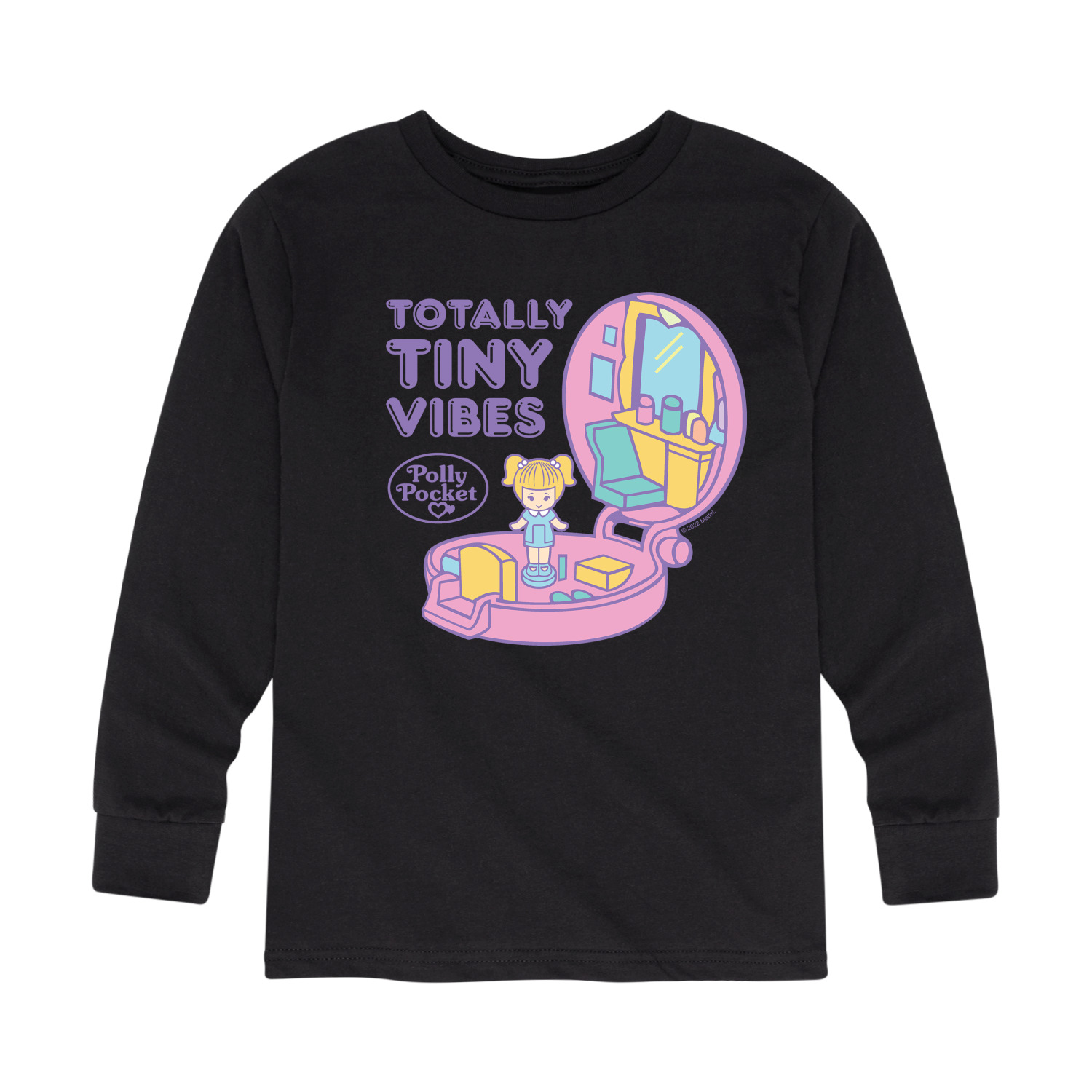 Polly Pocket - Totally Tiny Vibes - Toddler And Youth Long Sleeve ...