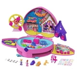 Polly Pocket Theme Park Adventure Backpack Compact Set With 2 Dolls ...