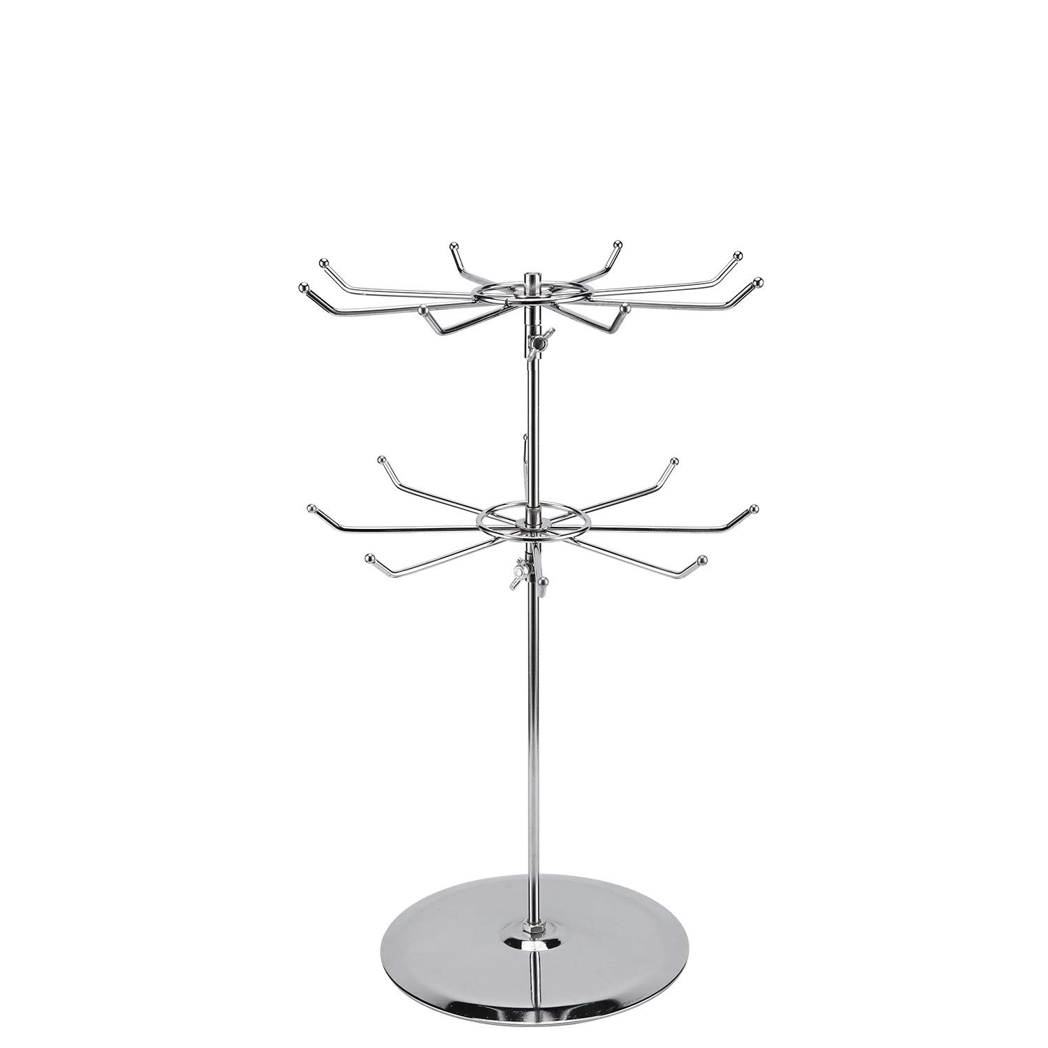 Polmart Medium Duty Two Tier Counter Top Spinner Display Stand (1 ...