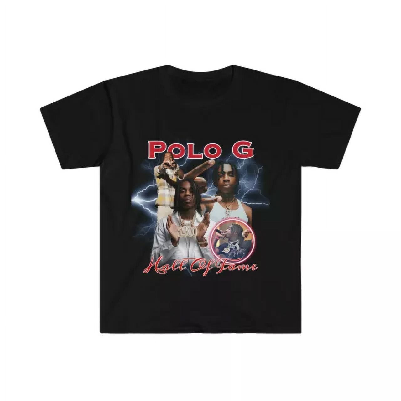Polo G Rap Fan Style Adult Unisex Softstyle T-Shirt - Walmart.com