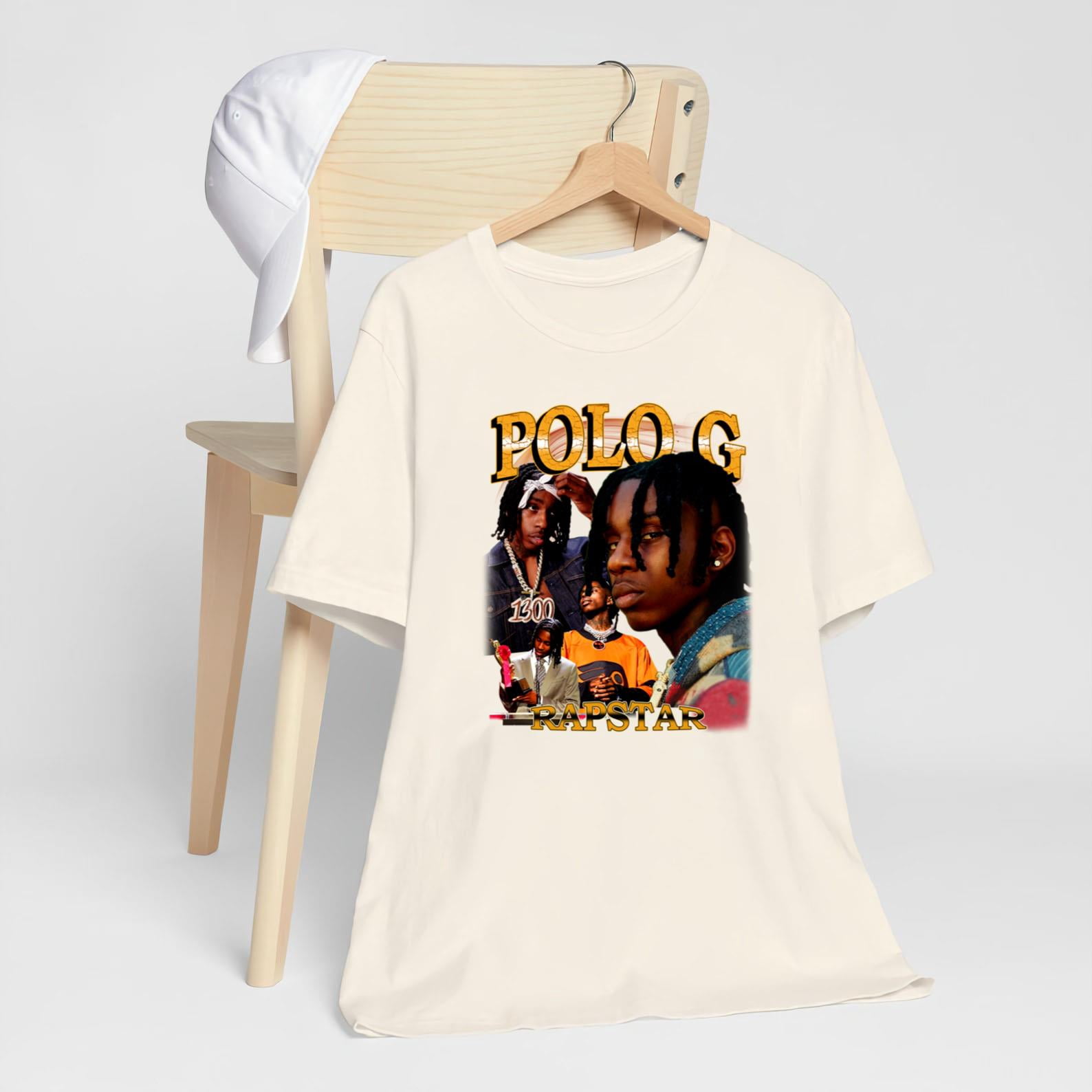 Polo G Rapstar Graphic Tee up to size 4XL - Walmart.com