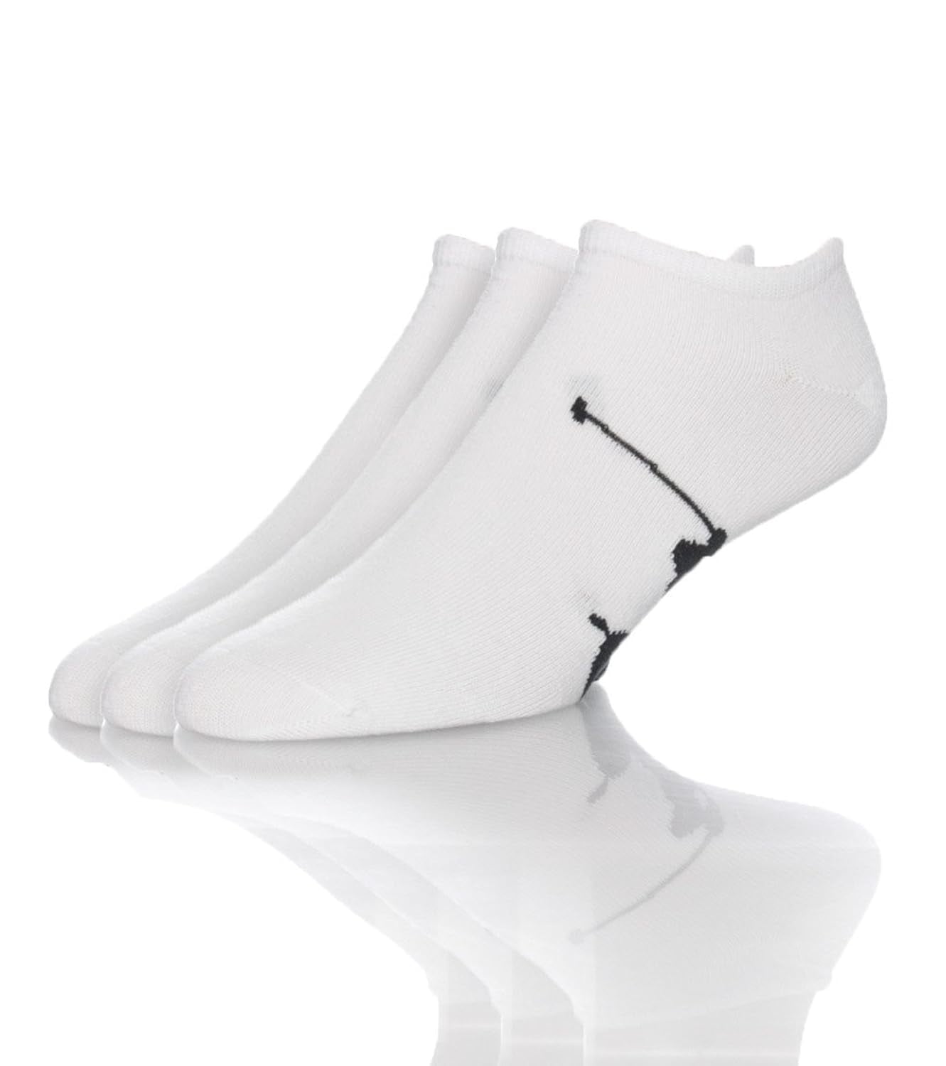 Polo Mens Big Polo Player Ped - 3 Pack (White) - Walmart.com