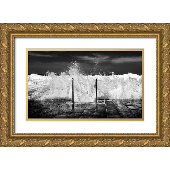 Polo, Piera 14x10 Gold Ornate Wood Framed with Double Matting Museum ...