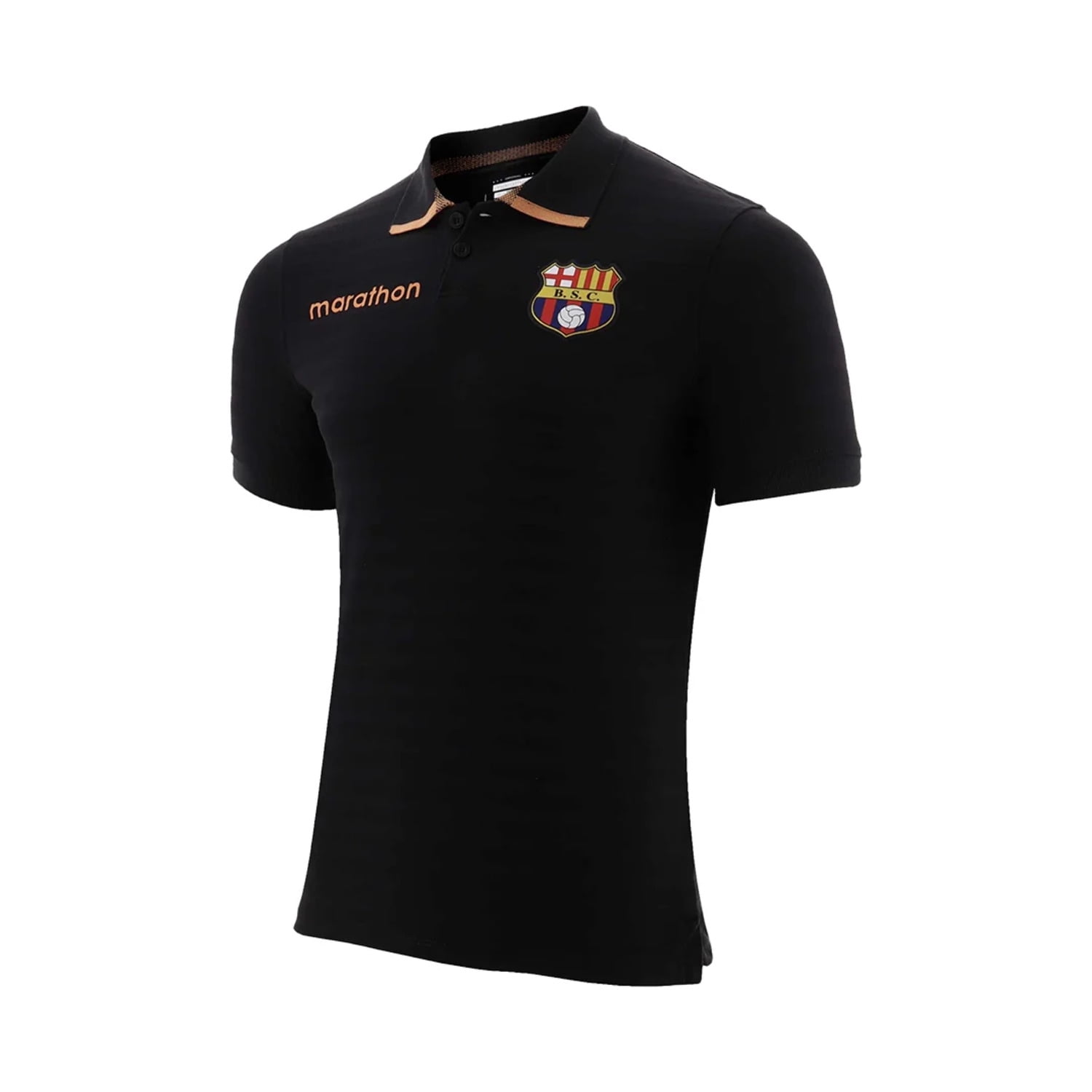 Polo Presentacion Barcelona Sporting Club Ecuador Negra 2024 Hombre ...