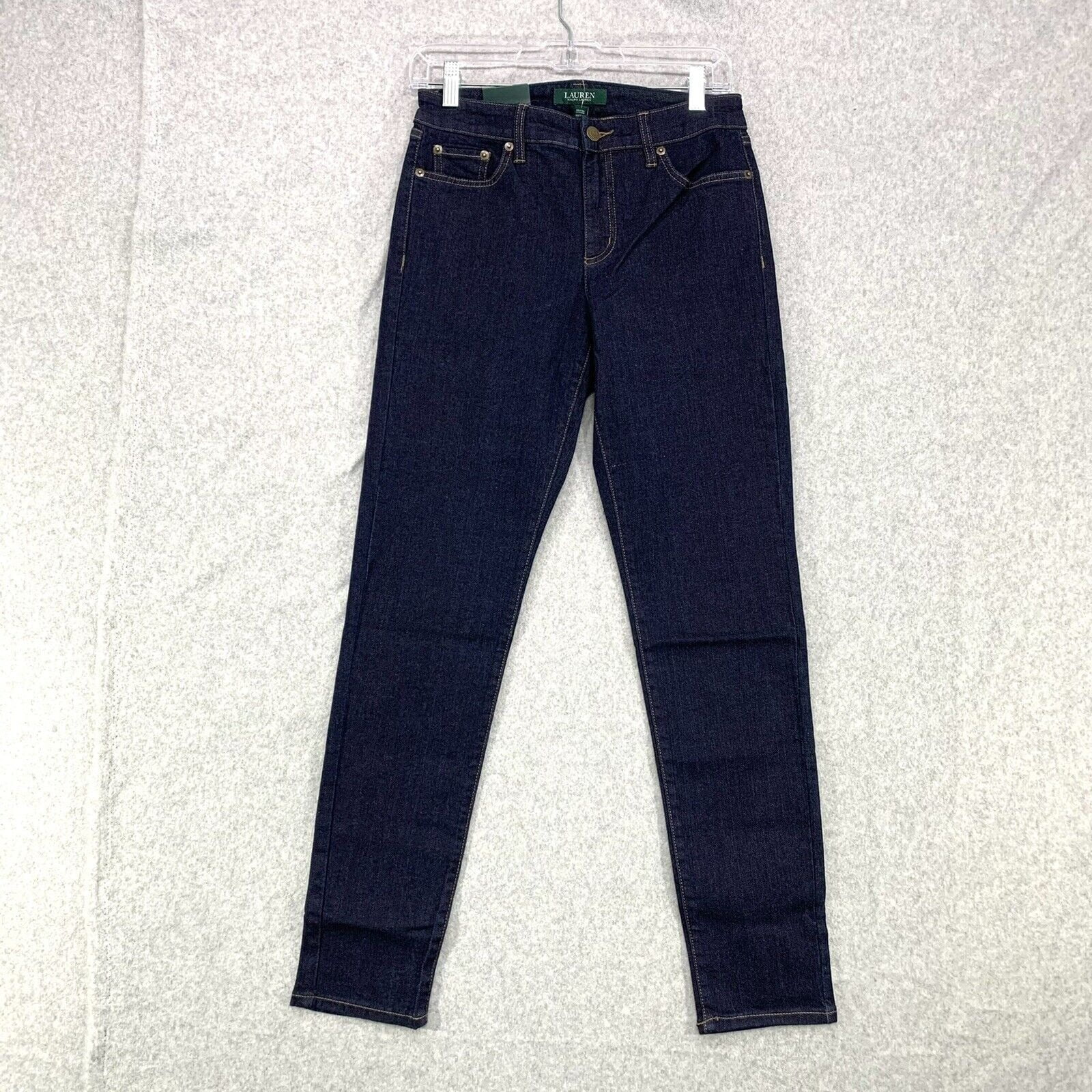 Polo Ralph Lauren BLUE Women's Classic Skinny Curvy Jeans, 14, NWT - Walmart.com