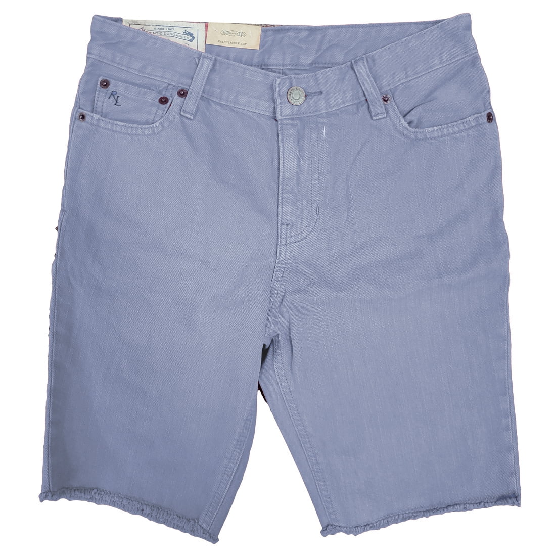 Polo Ralph Lauren Boy's Denim The Slouch 100% Cotton Jean Shorts, Blue ...