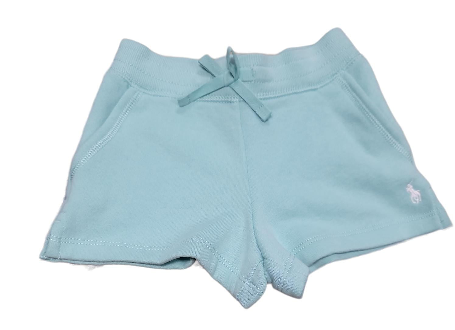 Polo Ralph Lauren MINT GREEN Girls Cotton Shorts, Size 8-10 - Walmart.com