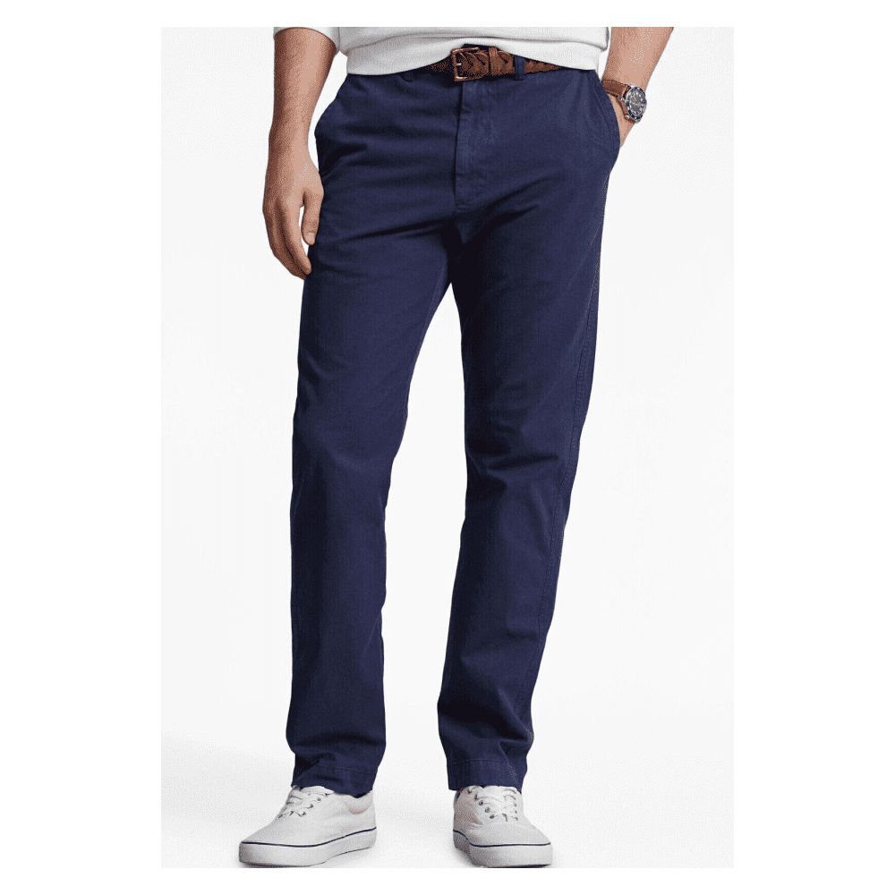 Polo Ralph Lauren Men's Slim Fit Stretch Dobby Pants 36 x 32 Navy Blue - Walmart.com