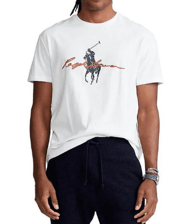 Polo Ralph Lauren Men's White Big Pony Jersey T- Shirt, 2XB - Walmart.com