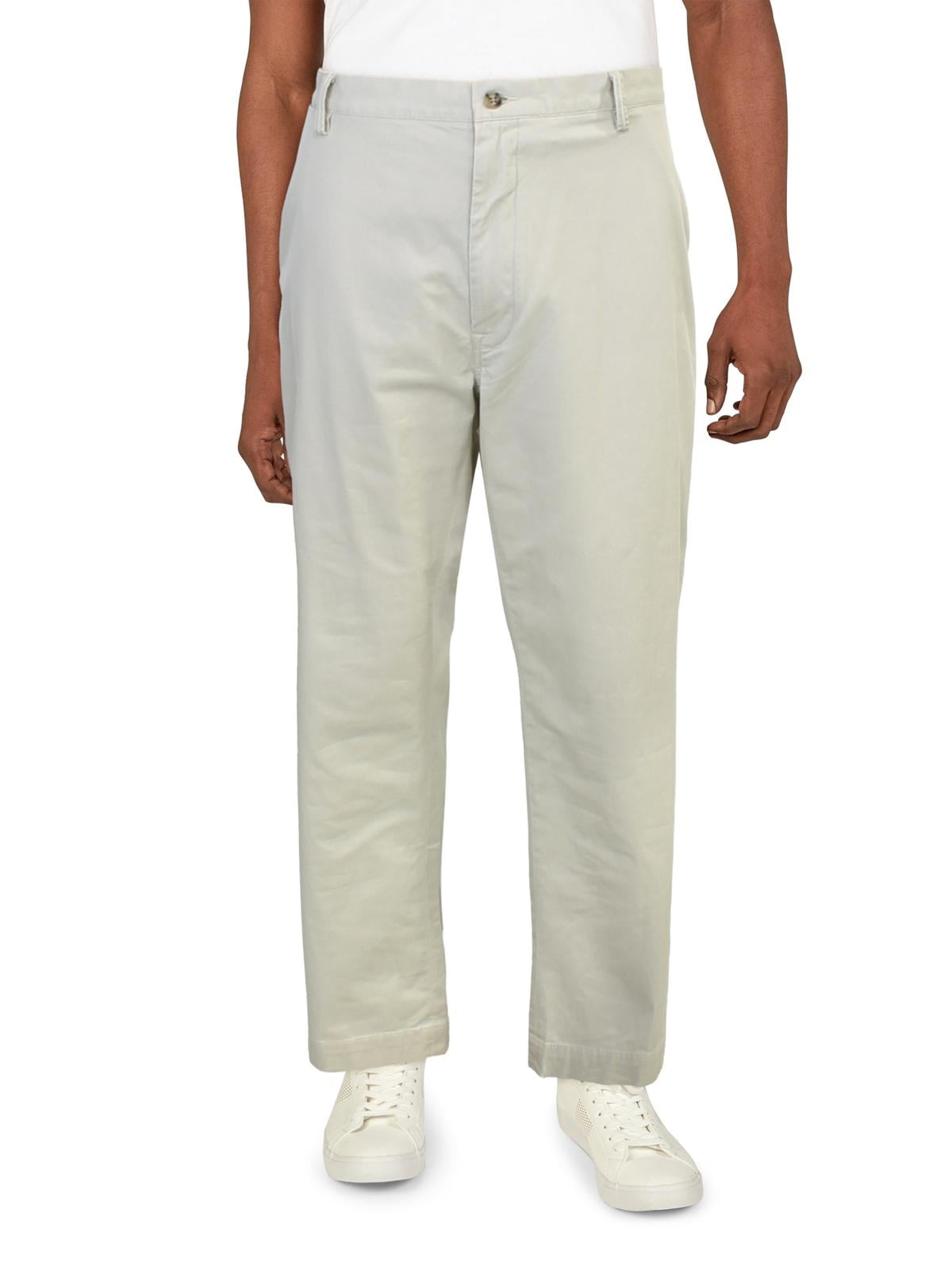 Polo Ralph Lauren Mens Big & Tall Stretch Classic Fit Khaki Pants - Walmart.com