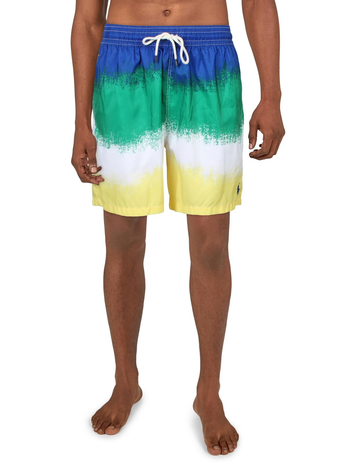 Polo Ralph Lauren Mens Dip-Dye Board Shorts Swim Trunks - Walmart.com