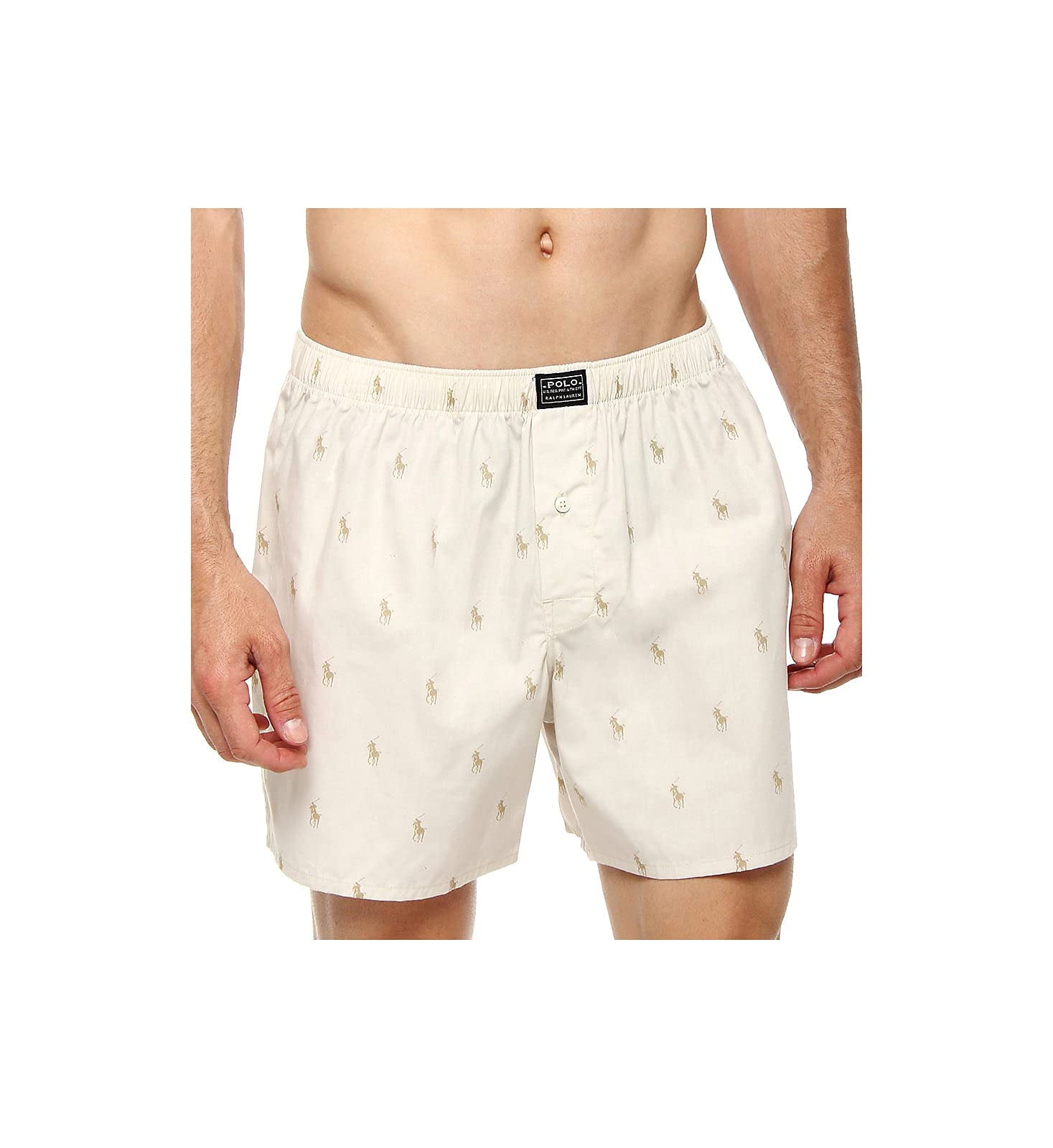 Polo Ralph Lauren Polo Player Woven Boxer, M, Bleach Stone - Walmart.com