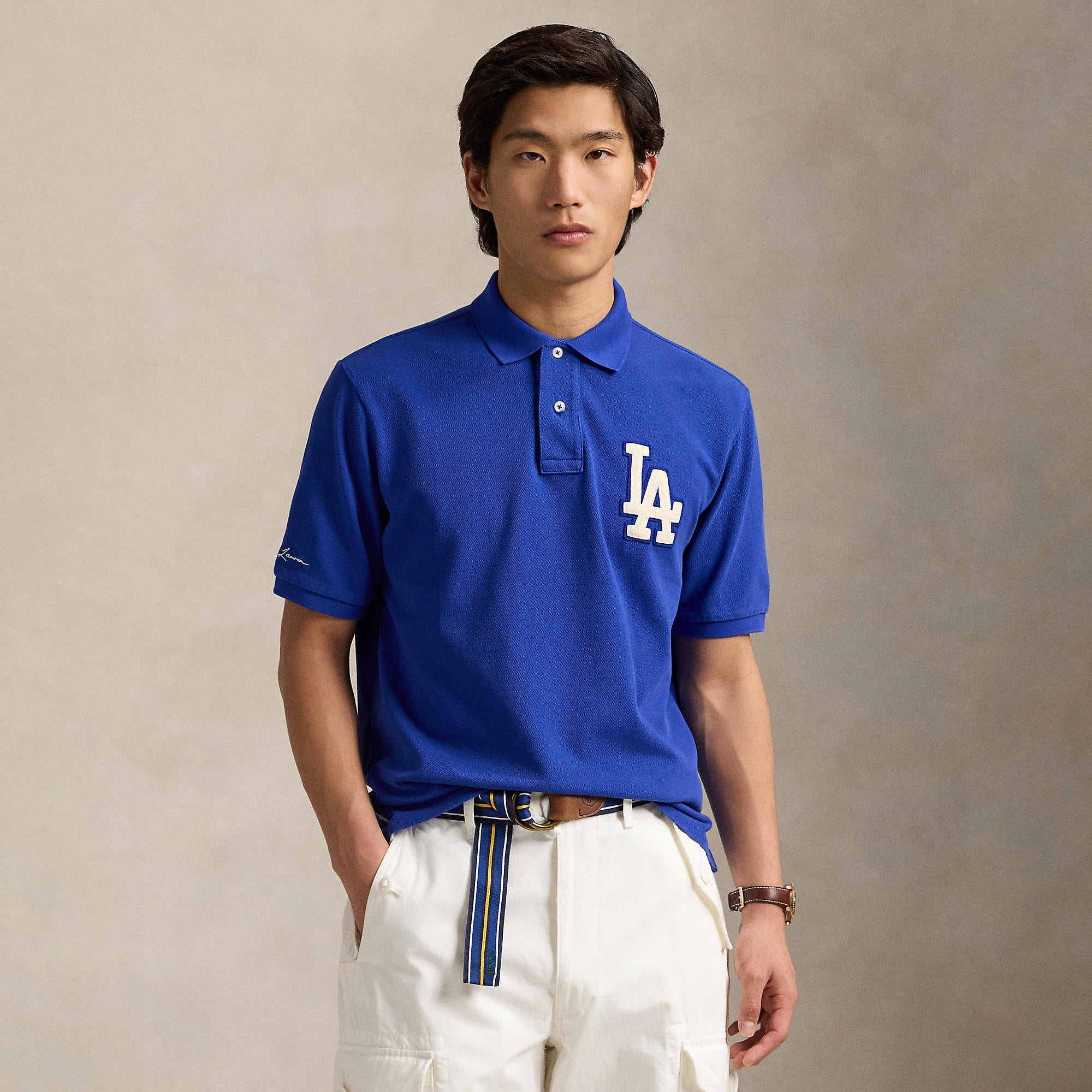 Polo Ralph Lauren Royal Dodgers Polo Shirt - Walmart.com