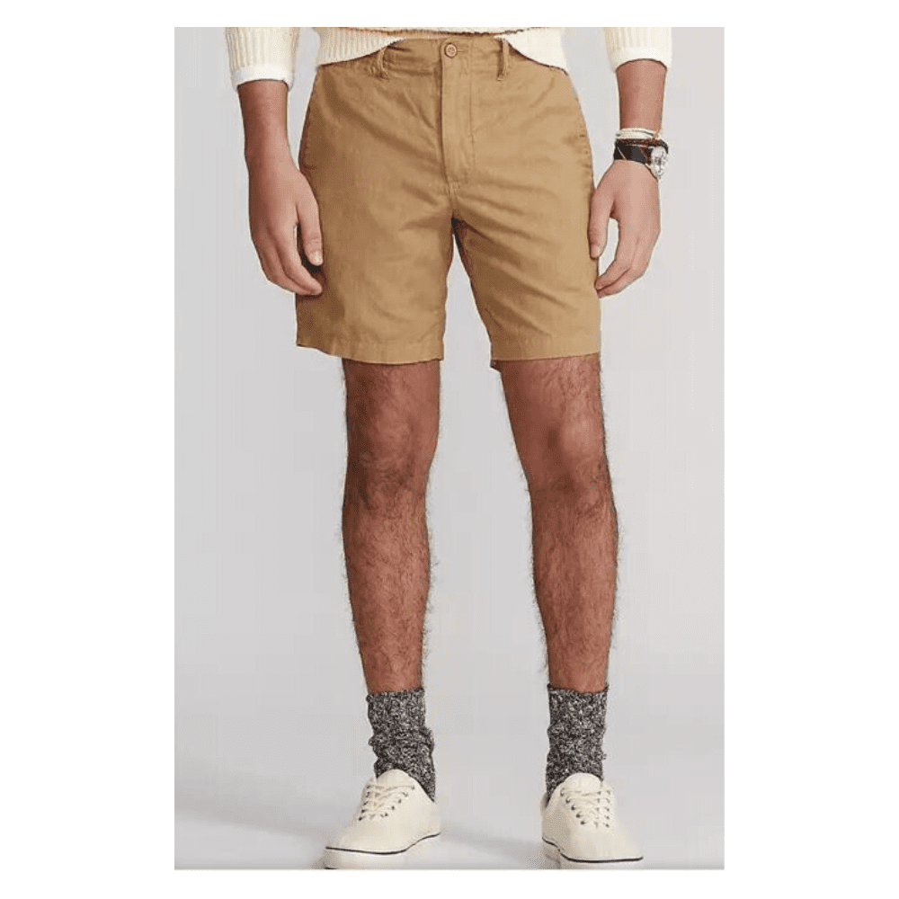 Polo Ralph Lauren Straight Fit Linen-Blend Short, Size 42 - Walmart.com