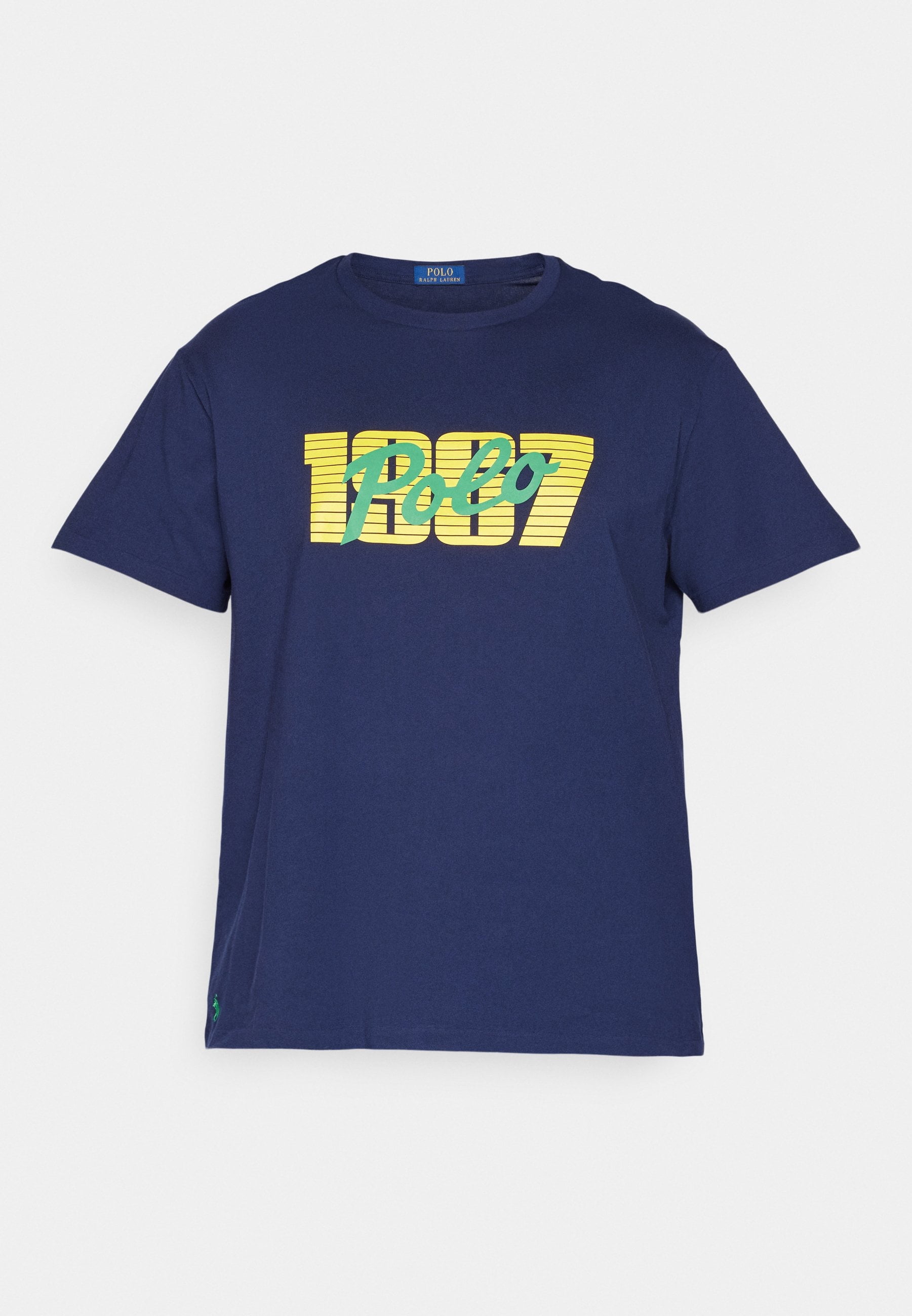 Polo Ralph Lauren T-Shirt Mens Polo 1967 Retro Logo Tee Cruise Navy ...