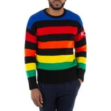 Polo Ralph Lauren Wool-Blend Logo Striped Sweater, Size Medium ...