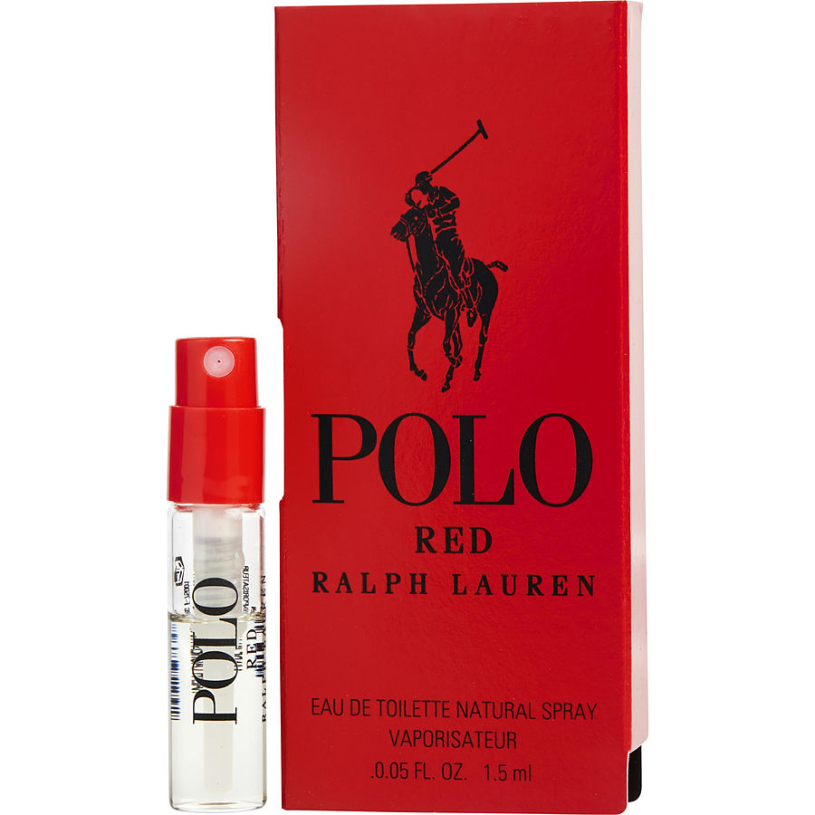 Polo Red By Ralph Lauren Edt Spray Vial On Card - Walmart.com