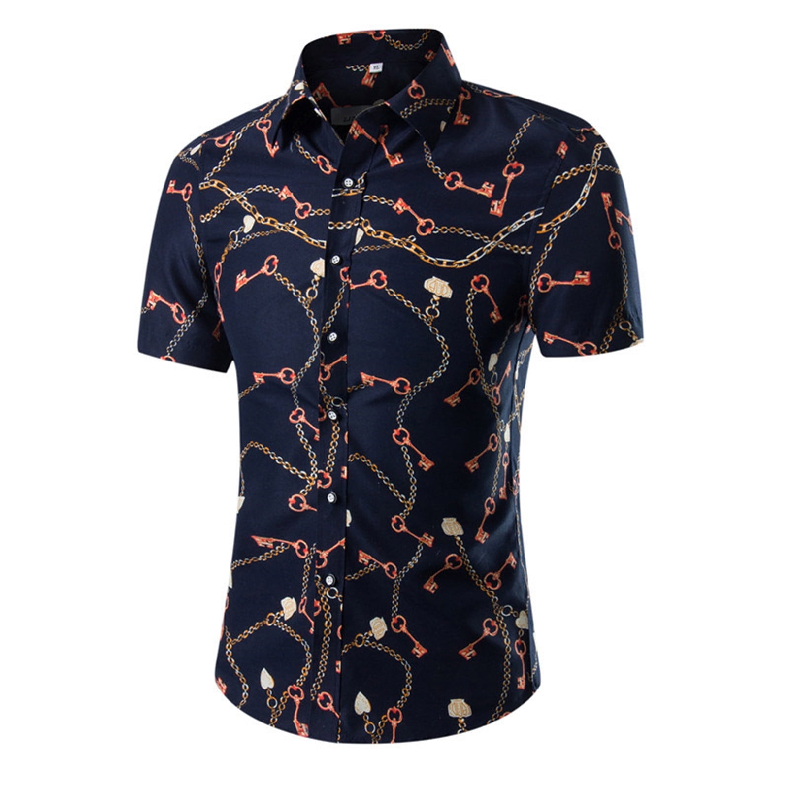 Polo Shirts for Men Extra Long Tops Men Fall Color Blouse Active Short ...