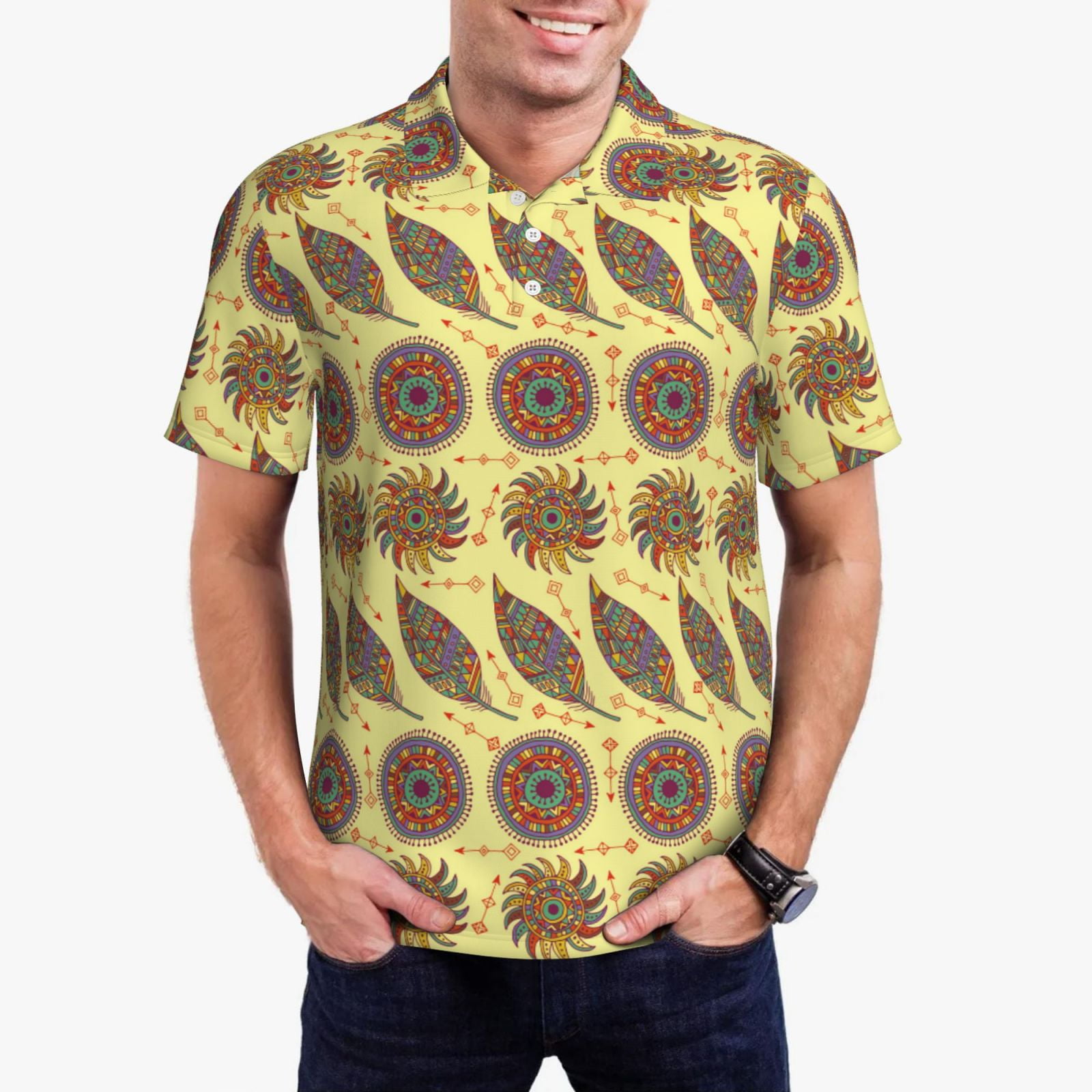 Polo Shirts for Men - Bohemia Classic Mens Polo Shirts Casual Short ...