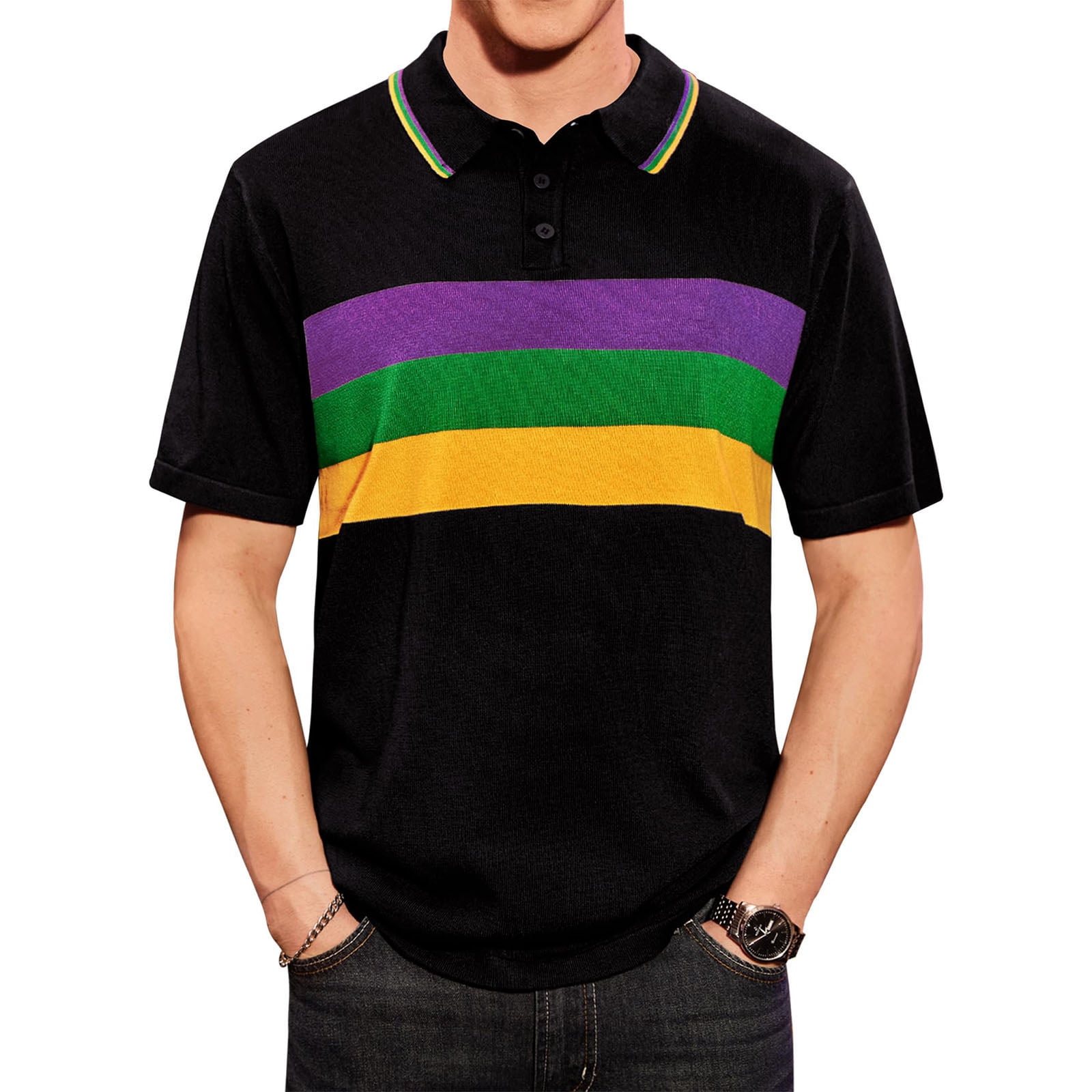 Mardi Gras Polo Shirts