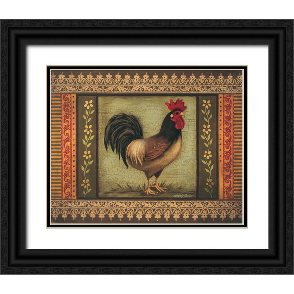 Poloson, Kimberly 14x12 Black Ornate Wood Framed with Double Matting ...