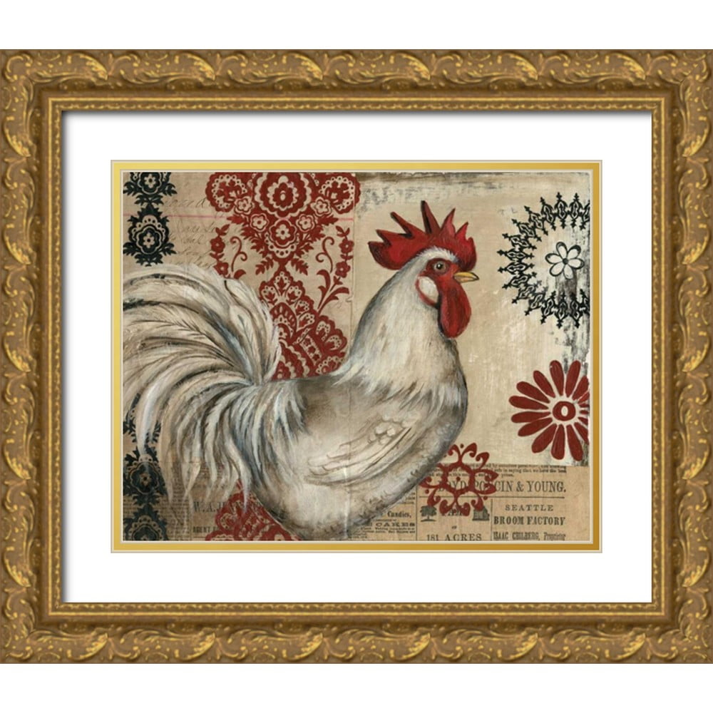 Poloson, Kimberly 14x12 Gold Ornate Wood Framed with Double Matting ...
