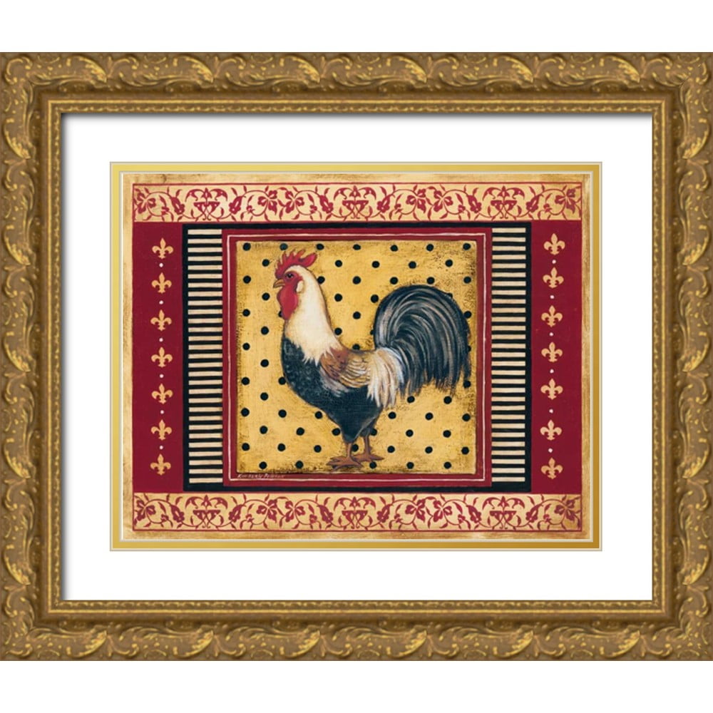Poloson, Kimberly 14x12 Gold Ornate Wood Framed with Double Matting ...