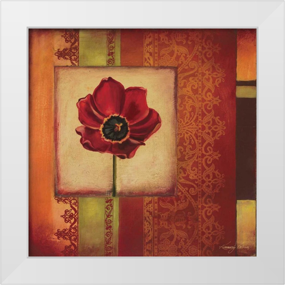 Poloson, Kimberly 15x15 White Modern Wood Framed Museum Art Print ...